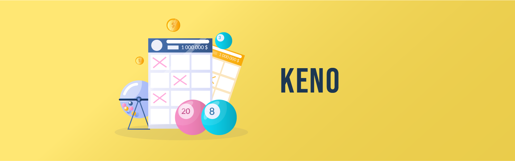 Keno på casino - Finn ut hvordan du kan spille keno online!